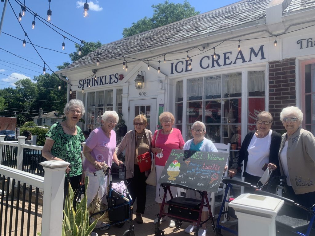 Lucille M., Ice Cream - Wesley Enhanced Living