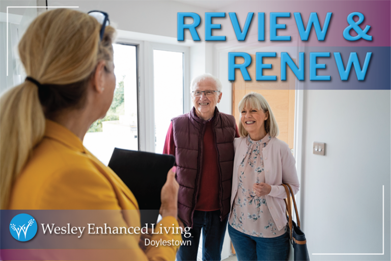 Doylestown - Review and Renew - Wesley Enhanced Living