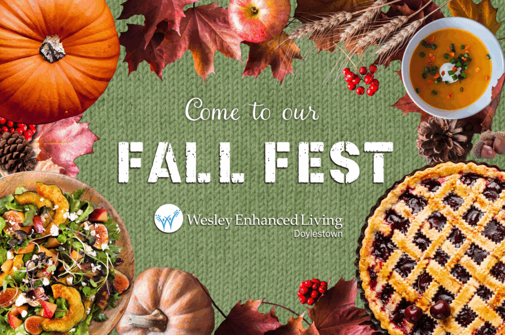 Doylestown - Fall Fest - Cooking Demo - Wesley Enhanced Living